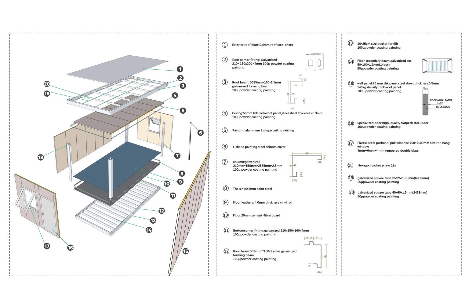 Flat Pack Container House | Easy-to-Assemble & Portable Homes | ZN House
