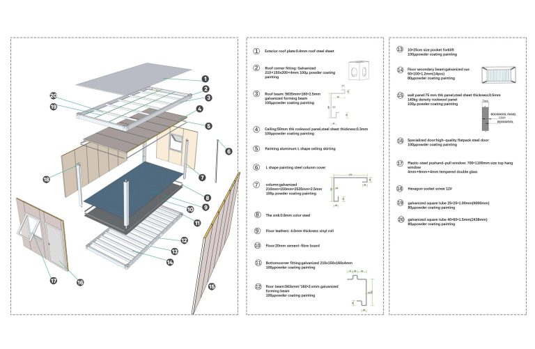 Flat Pack Container House- Zn House
