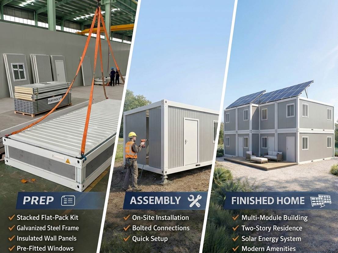 The 2026 Guide of Flat Pack Conainer House- ZN house